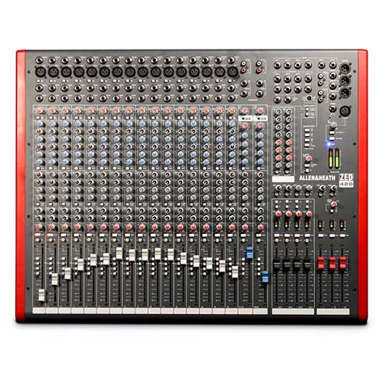 SE Systems - Allen & Heath ZED420, 4-Buss Mixer 16 Mic/Line + 2 Dual ...