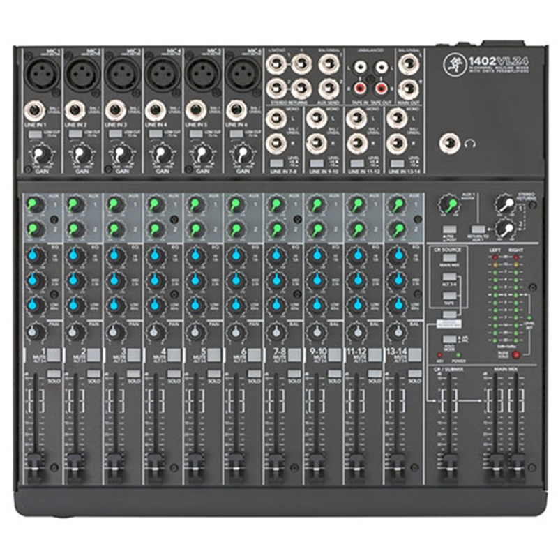 SE Systems - Mackie 1402VLZ4, 14-channel Compact Mixer