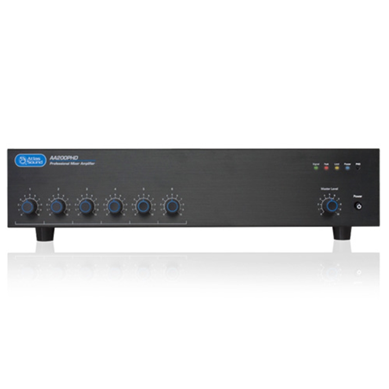 SE Systems - Atlas Sound AA200PHD, 6-Input, 200-Watt Mixer Amplifier ...