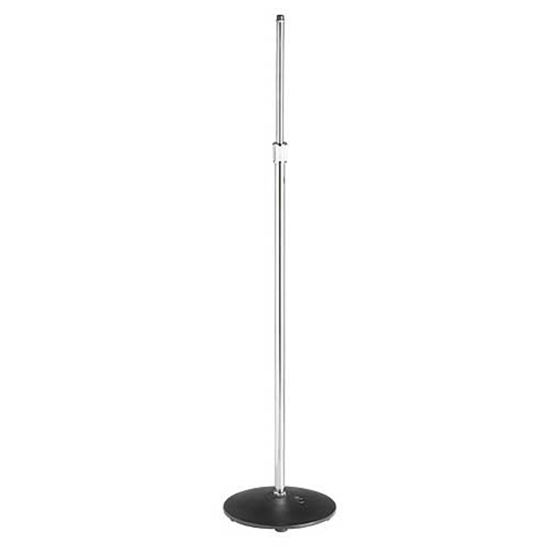 SE Systems - Atlas Sound MS-12C, Low-Profile Mic Stand Chrome