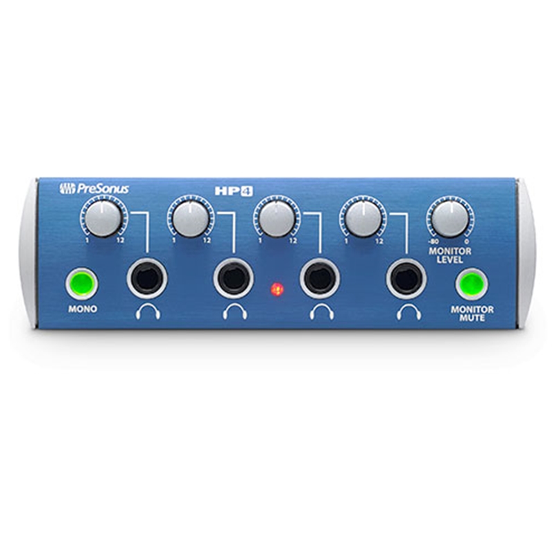 SE Systems - PreSonus HP4, 4-Channel Headphone Amplifier (1/3U)