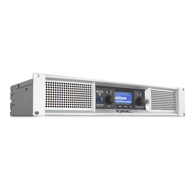 SE Systems - QSC GXD8, Lightweight, class-D power amplifier with DSP