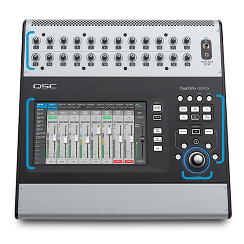 SE Systems - QSC TOUCHMIX-30 PRO, Touch-screen digital audio mixer