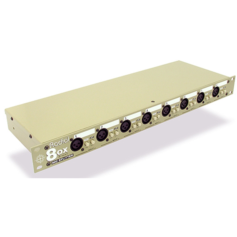 SE Systems - Radial OX8-j, 8 channel mic splitter, Jensen isolation ...