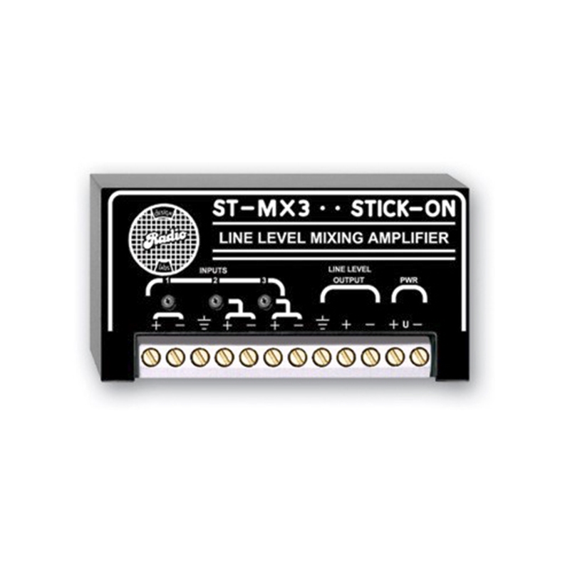 SE Systems - Radio Design Labs ST-MX3, 3 Line Input Mixer - Line Out