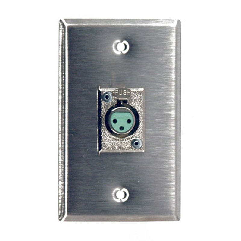 SE Systems - Rapco-Horizon SP-1DFS Single XLR Female Wall/Floor Plate