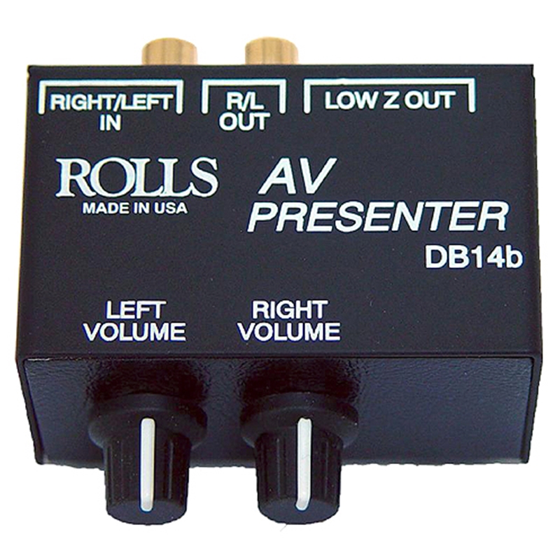 SE Systems - Rolls DB14b, AV Presenter Stereo Patch DI