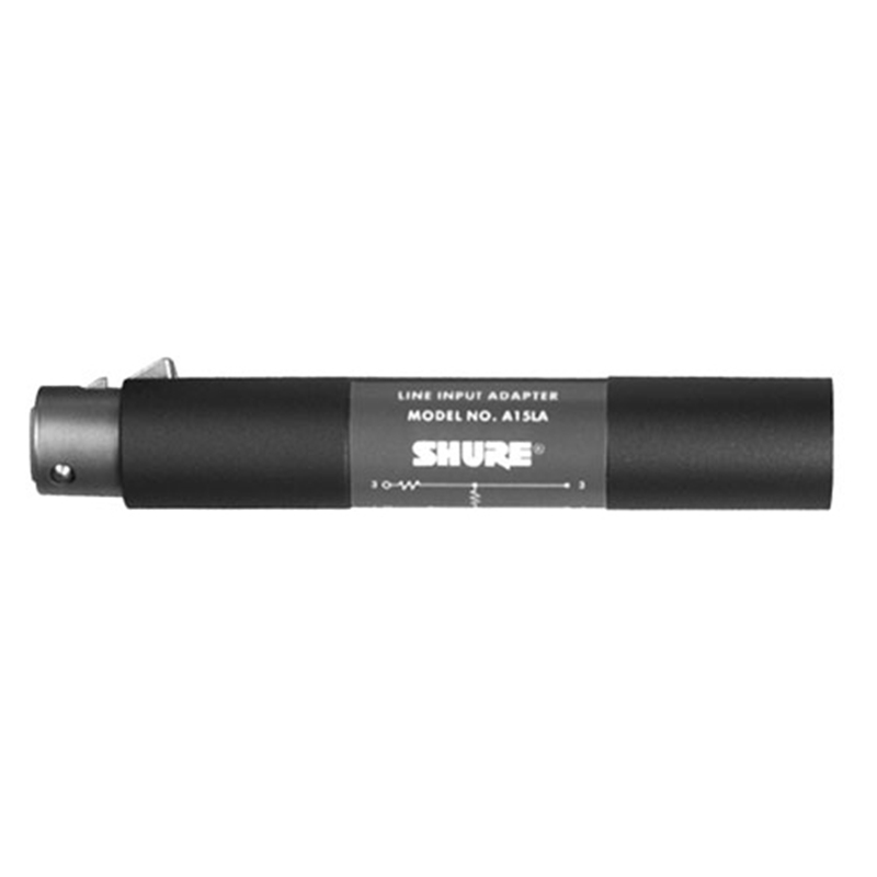 SE Systems - Shure A15LA, Line AdapterConverts Balanced Line Level ...