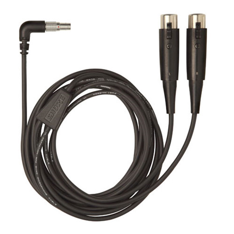 SE Systems - Shure PA720, 10' Input Cable for the P6HW Hardwired Bodypack