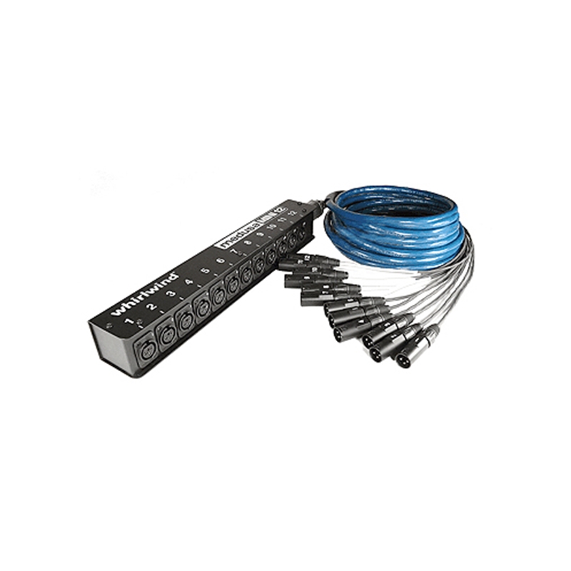 SE Systems - Whirlwind MS-12-M-NR-025, Snake - 12 XLR inputs, no ...