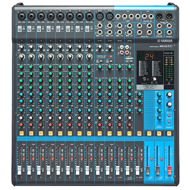 SE Systems - Yamaha MG16XU, 16-input, 6-bus mixer